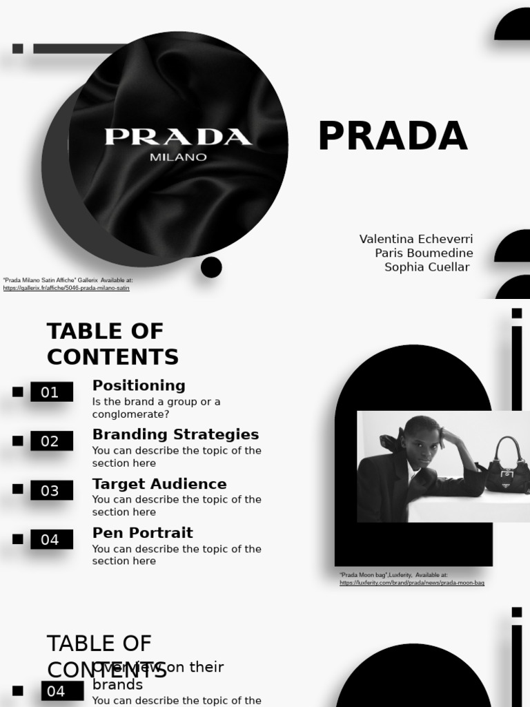 Prada Presentation Slides | PDF | Fashion | Brand