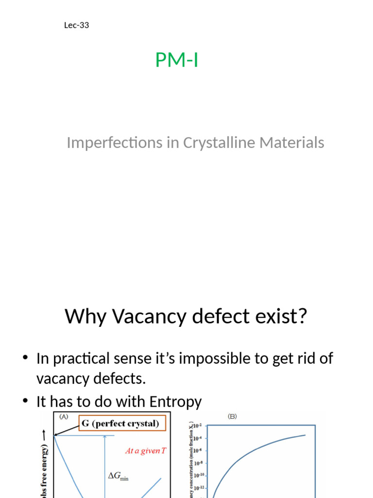 PM-I Lec 33 | PDF | Ionic Bonding | Applied And Interdisciplinary Physics