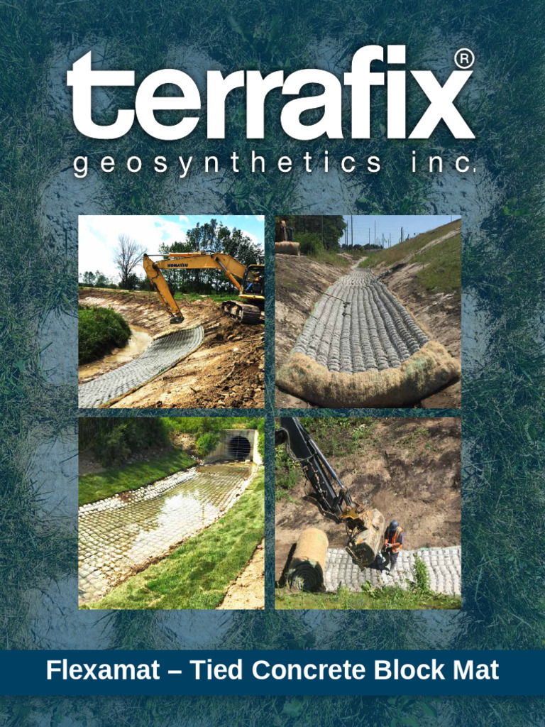 Flexamat Brochure 2021 - 02 | PDF | Concrete | Erosion