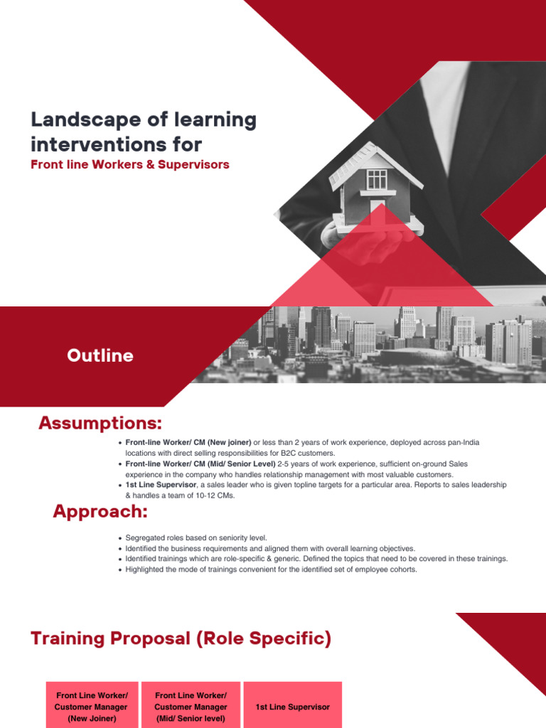 Outline of Learning Interventions | PDF | Mentorship | Customer ...