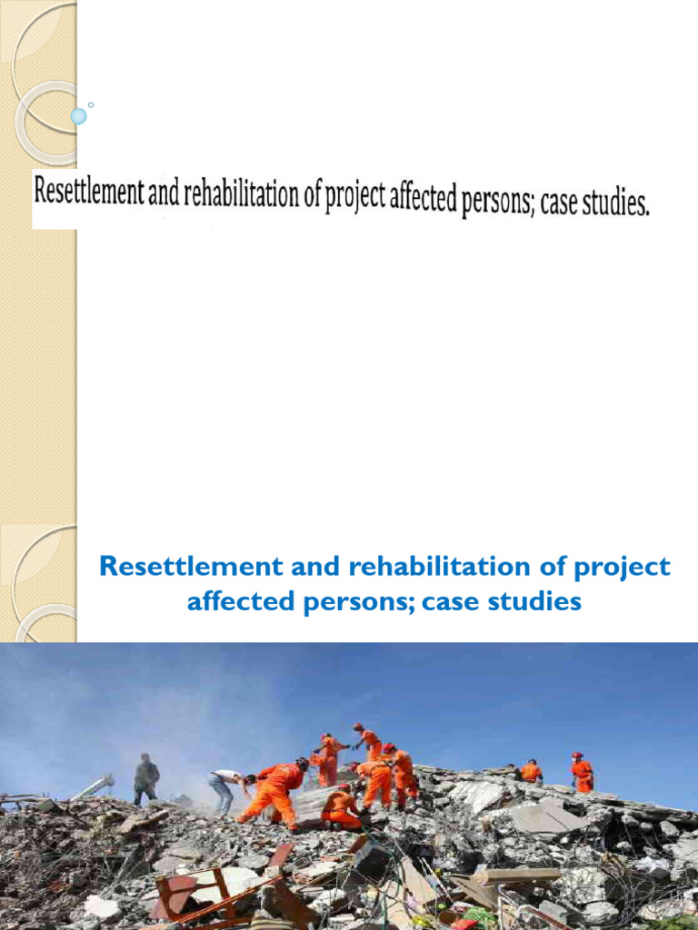 Rehabilation and Resettlement | PDF | Radiation