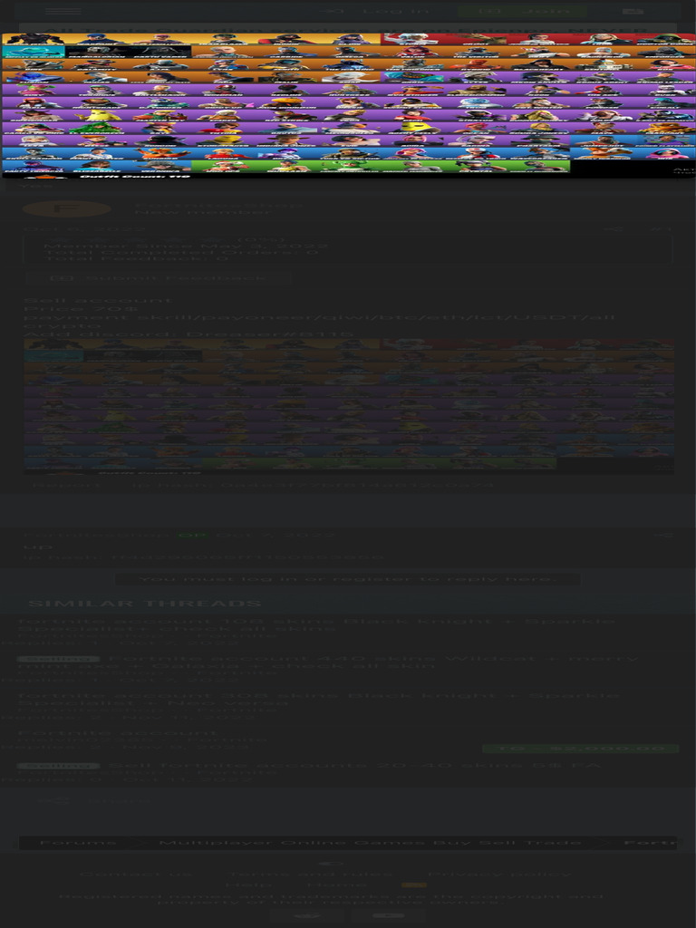 Fortnite Account 119 Skins Ikonik+Glow +omega (Stage 5) + Check All ...