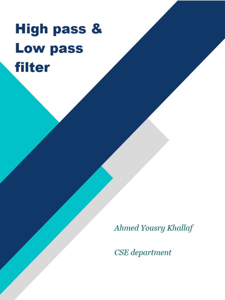 High pass | PDF