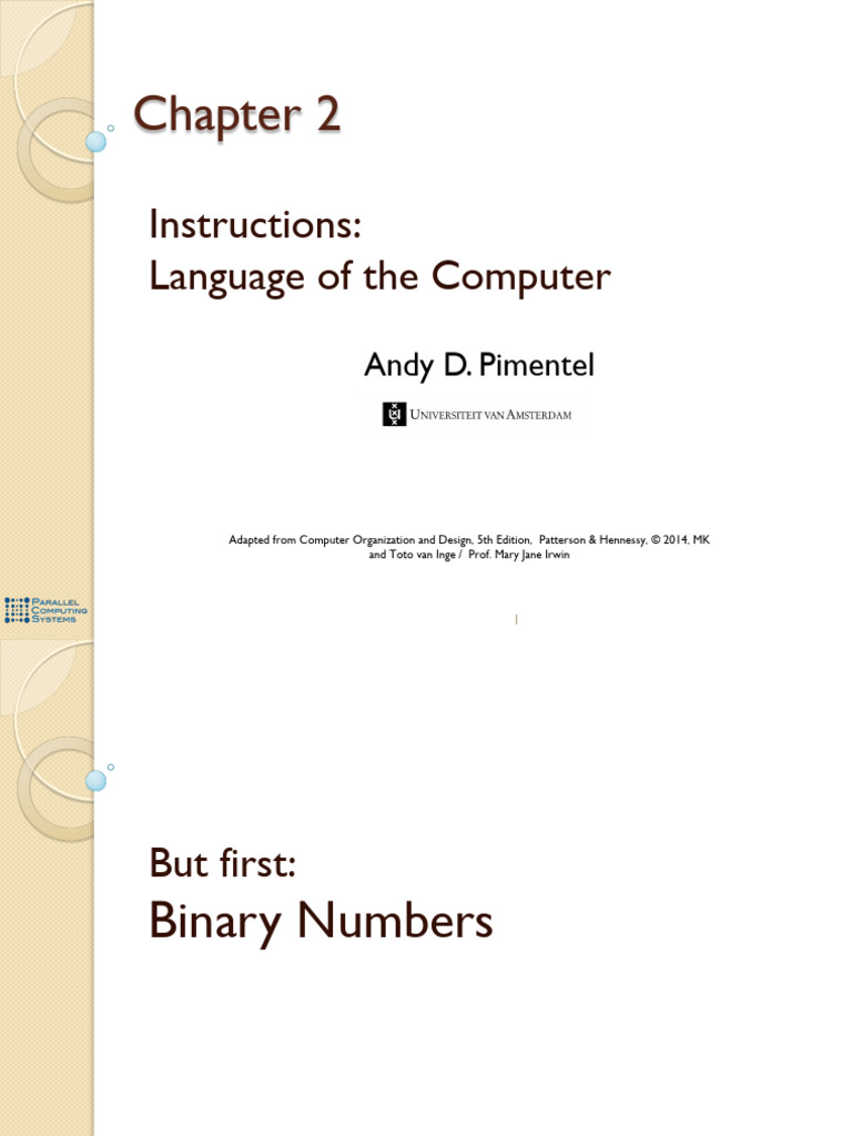 Chapter_02 - binary-numbers | PDF | Arithmetic | Encodings