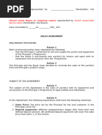 Agreement For The Sale of Scrap | PDF | Scrap | Payments