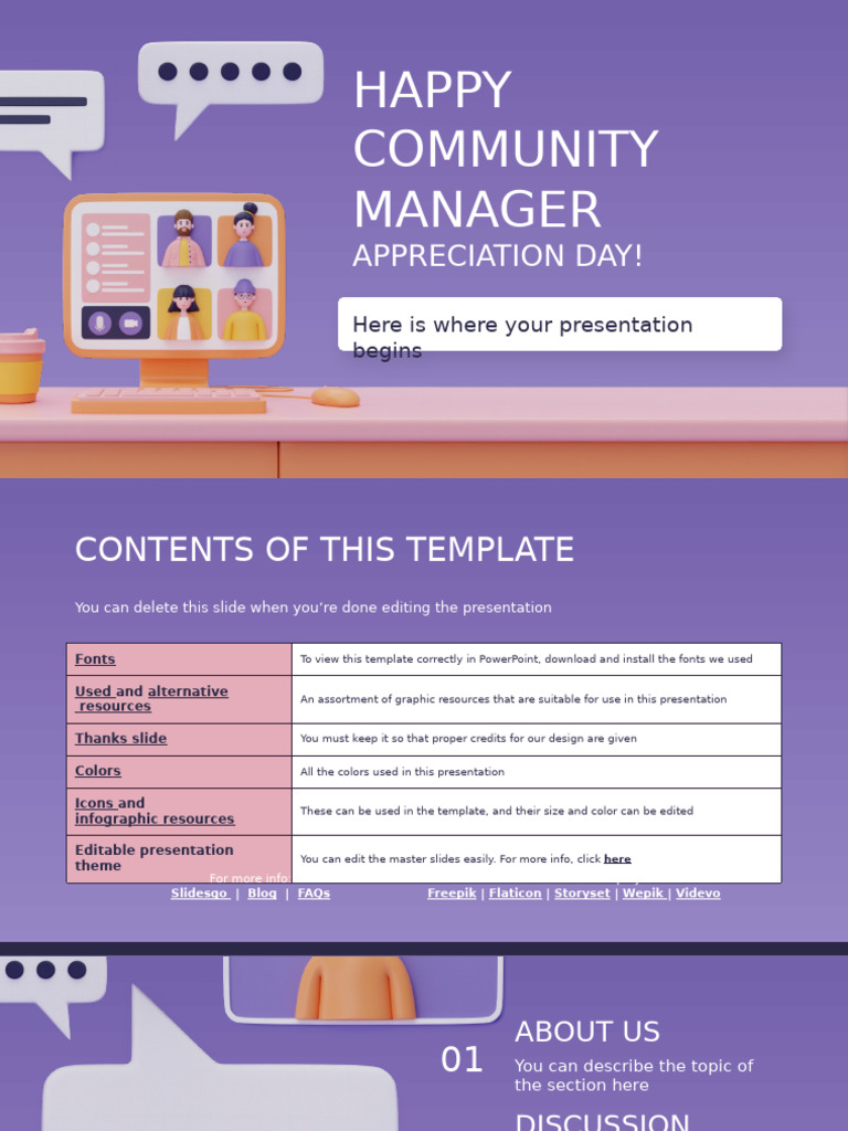 Happy Community Manager Appreciation Day! by Slidesgo | PDF | Planets | Mercury (Planet)