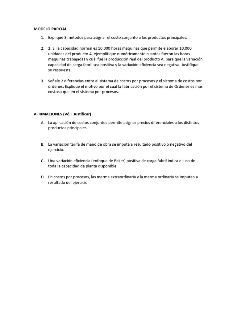 Modelo Parcial | PDF