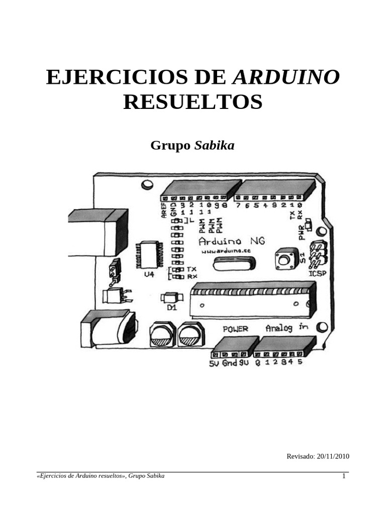 Arduino Basico | PDF | Diodo emisor de luz | Arduino