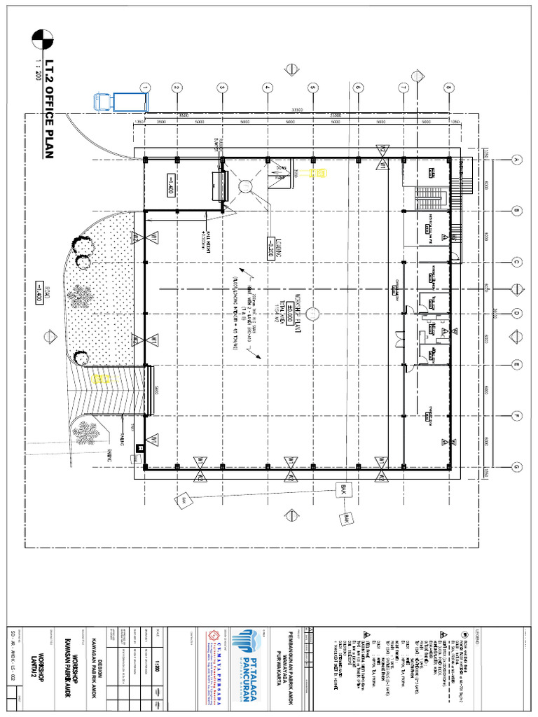 Wanayasa - Workshop - Denah Lt.2 - Rev2 - 20220606 | PDF