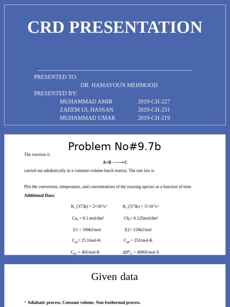 CRD Group 2 Presentation | PDF