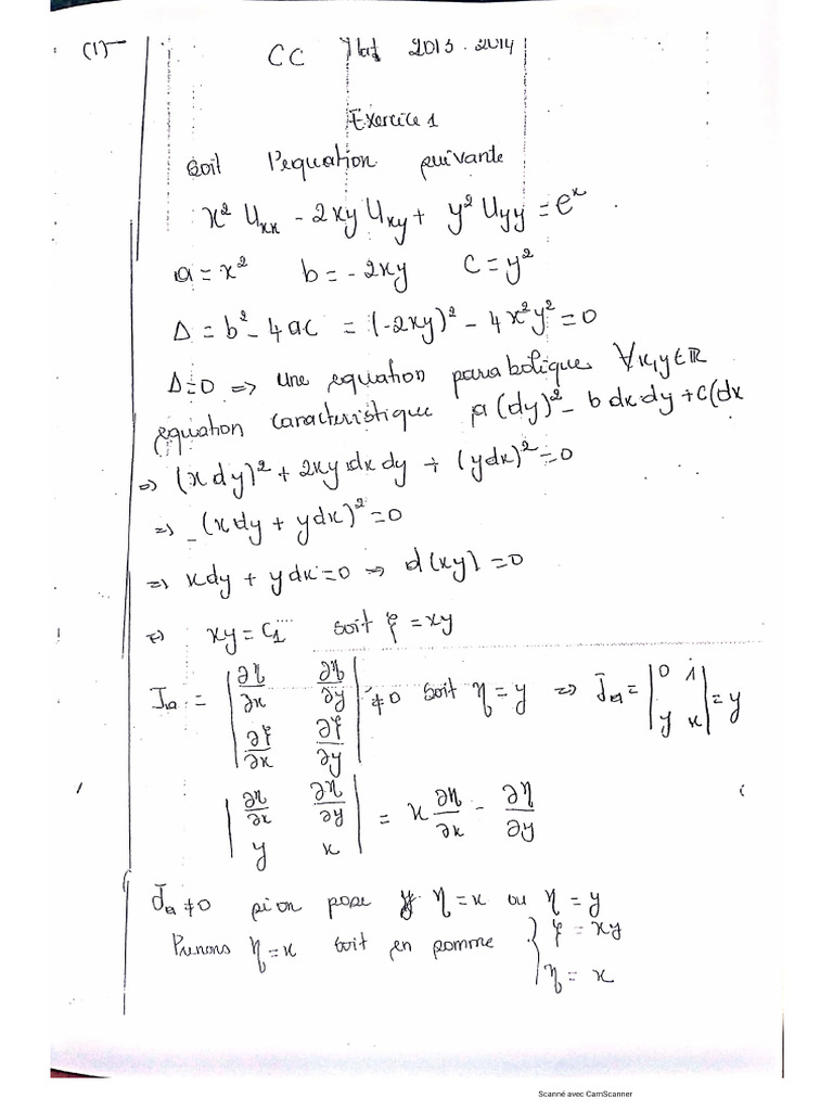 Corrections anciens sujets Maths | PDF