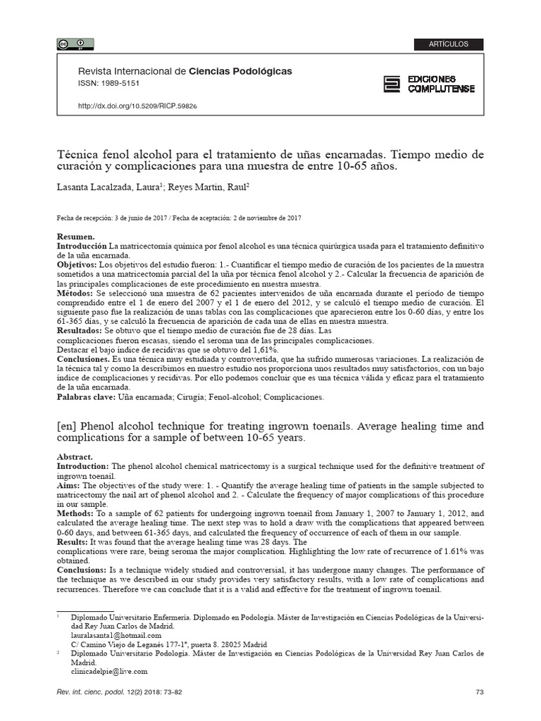 Ecob, 073-082 | PDF | Dedo del pie | Medicina CLINICA