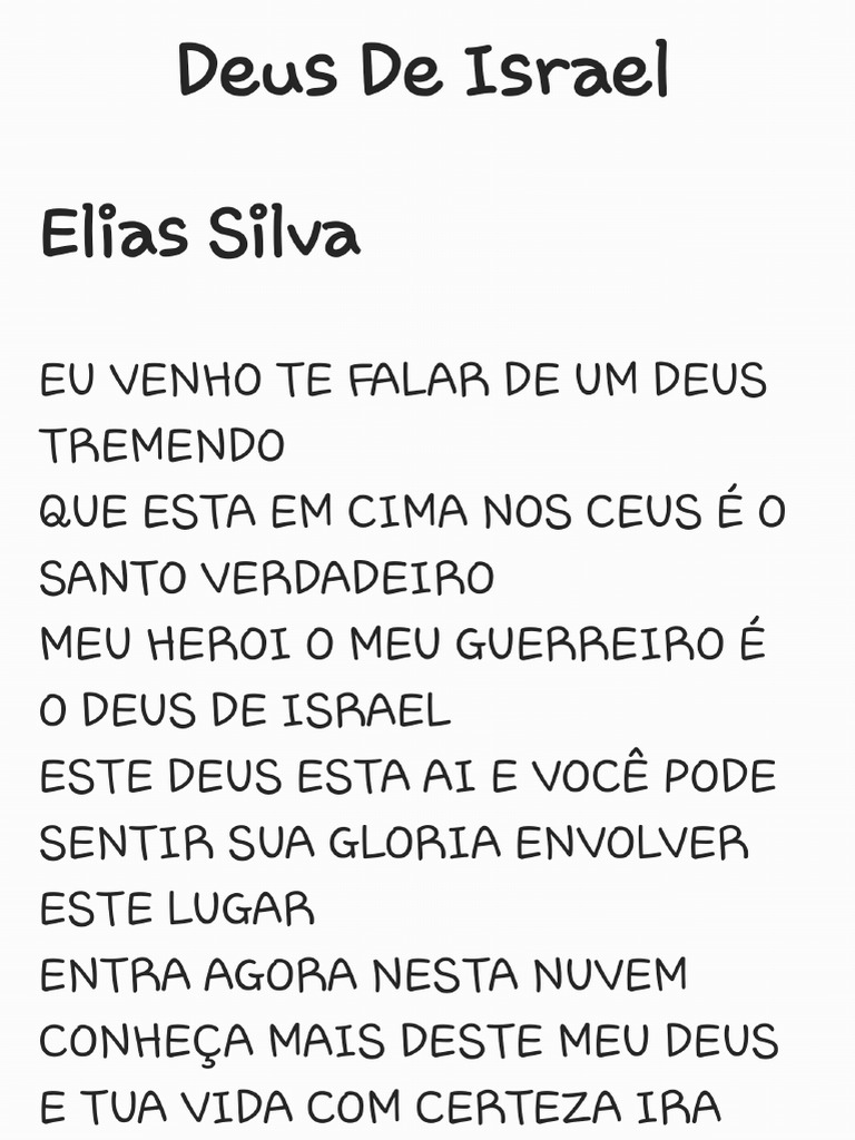 Deus de Israel | PDF