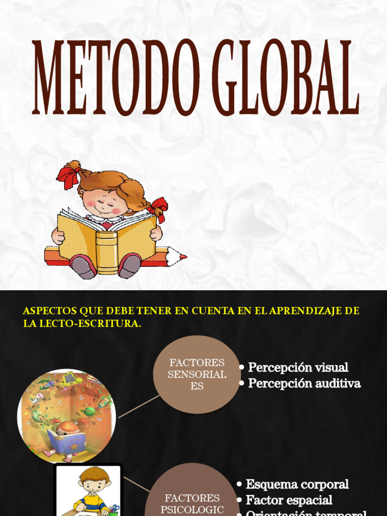Metodo Global | PDF | Palabra | Aprendizaje