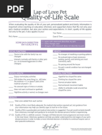 Quality of Life Scale (HHHHHMM Scale) - 2 | PDF