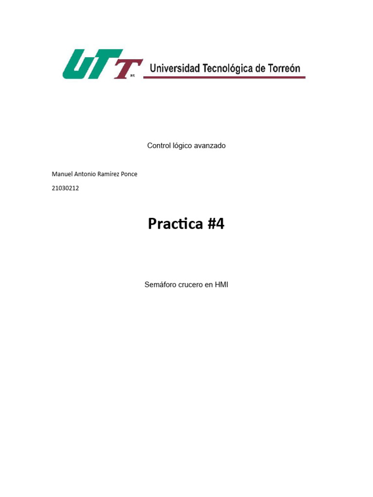 Control Lógico Avanzado Practica#4 | PDF | Informática | Ingeniería de ...