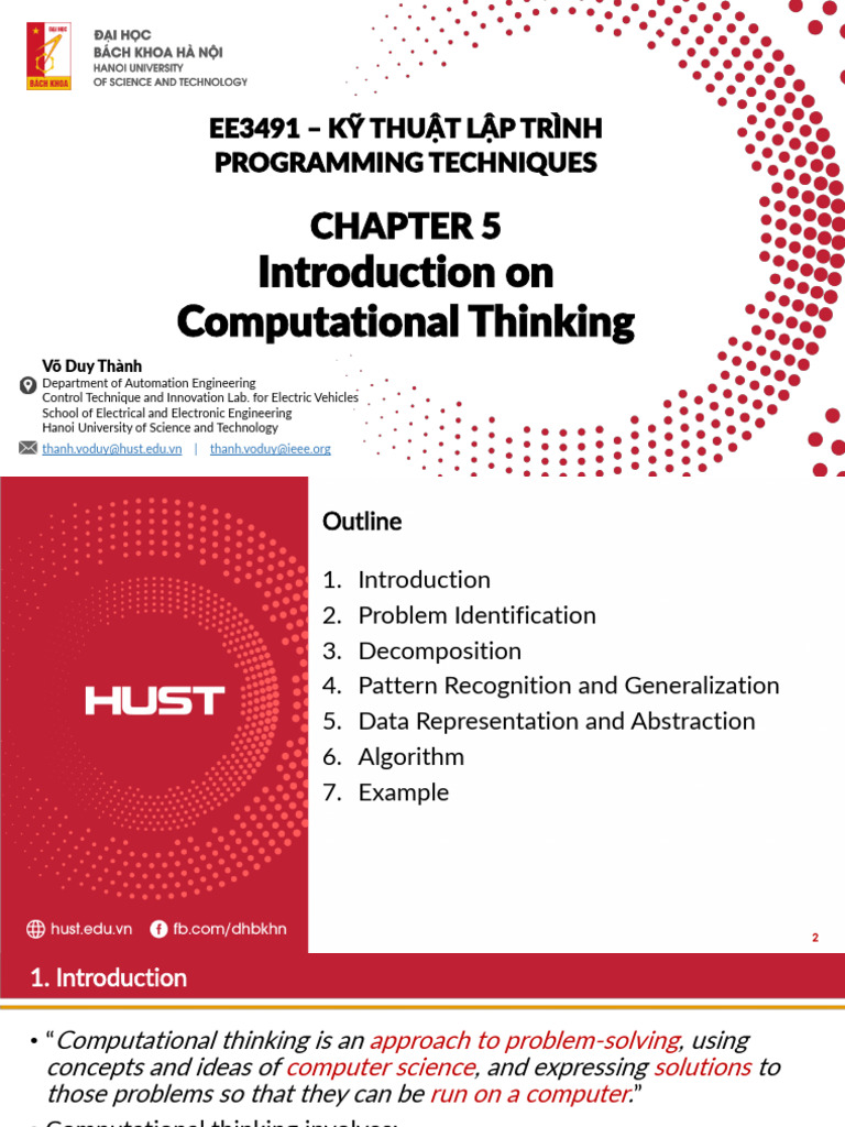 Introduction to Computational Thinking | PDF | Argument | Deductive Reasoning