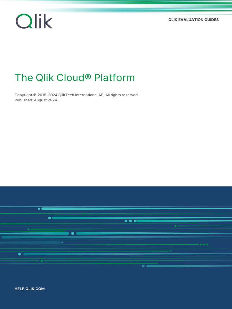 The Qlik Cloud Platform | PDF | Cloud Computing | Computer Security