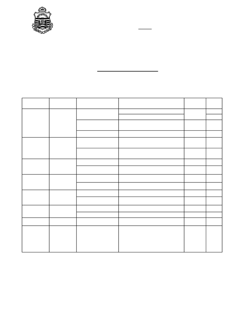 PU Date Sheet For The Part I of ADABAADCBCom and MA Supplementary 2 | PDF