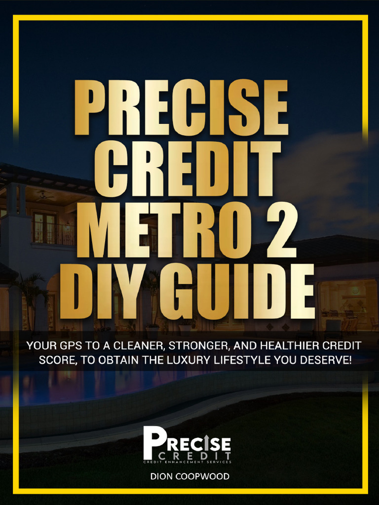 Precise Credit Diy Guide (DC) | PDF | Credit Card | Credit