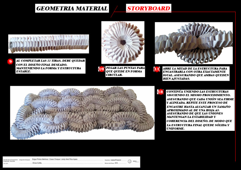 Instrucciones para Crear Estructuras Estables | PDF