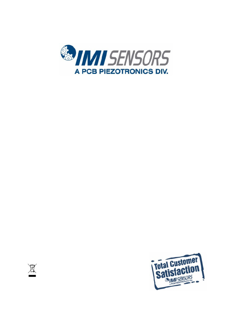 IMI SENSOR 649a01 | PDF | Calibration | Instrumentation