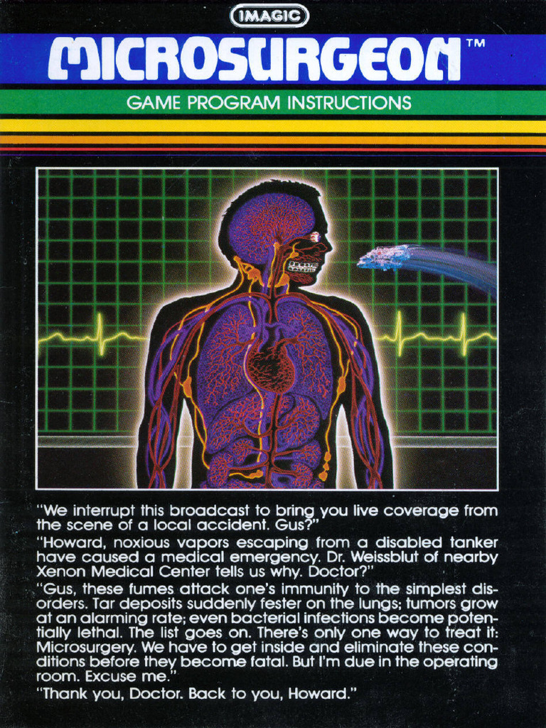 Mattel Intellivision (Imagic) Microsurgeon (U) | PDF