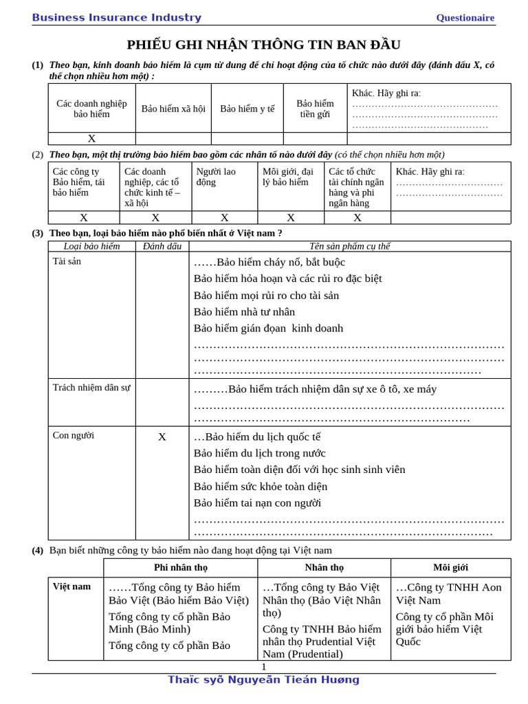 Mau-01_Phieughinhanthongtinbandau (1) | PDF