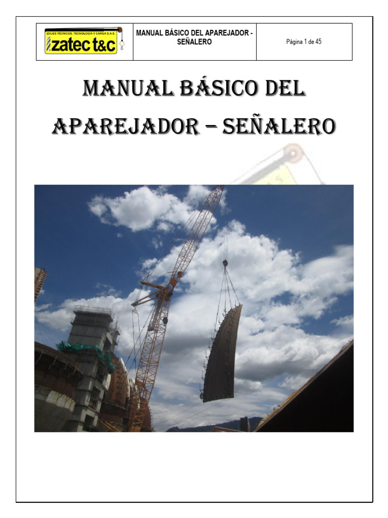 Manual Básico del Aparejador Signalero | PDF | Densidad | Volumen
