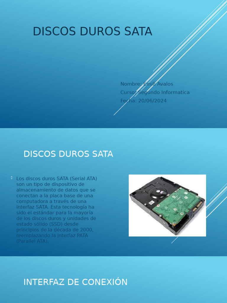 Discos Duros | PDF | Disco duro | Unidad de estado sólido