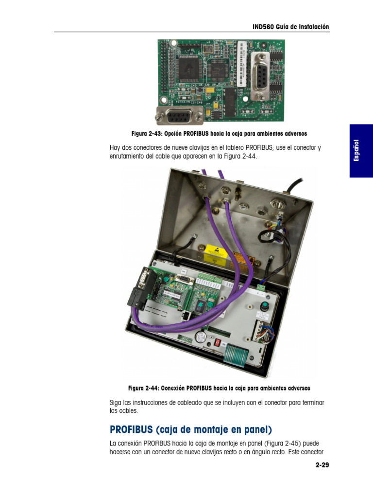 Manual de Instalação Balança IND560 - Parte4 | PDF | Conector eléctrico ...