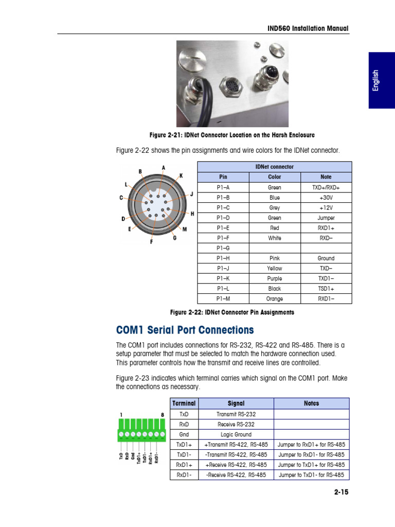 Manual de Instalação Balança IND560 - Parte2 | PDF | Relay | Electrical ...