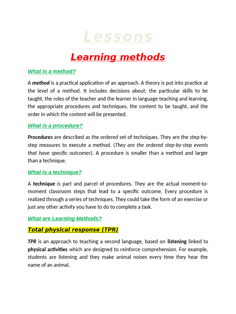 Didactics of Teaching English Language | PDF | Educational Assessment | Constructivism ...