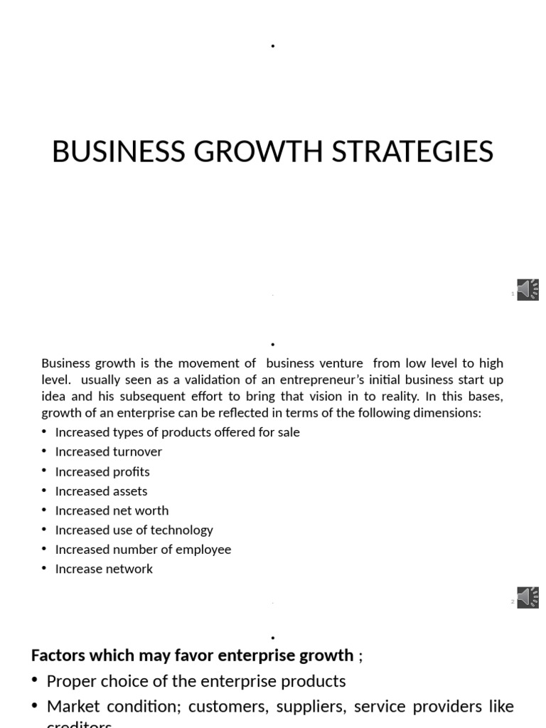Effective Business Growth Strategies | PDF | Mergers And Acquisitions | Economies