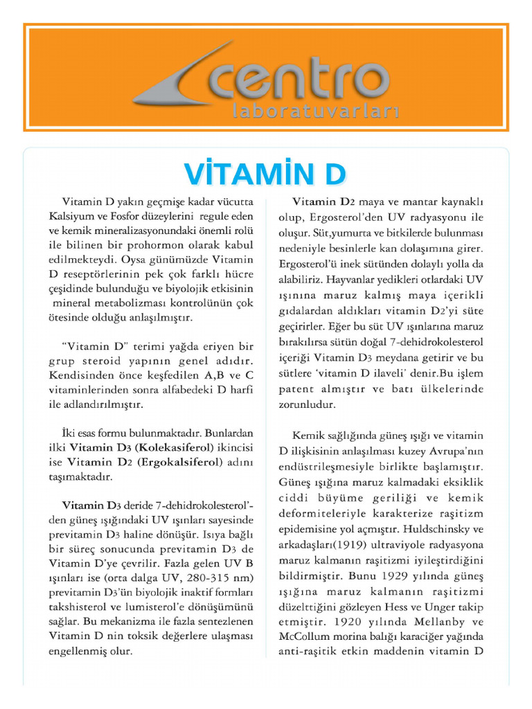 Vitamin D | PDF