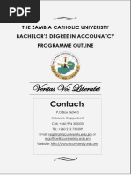 UJ - BCom Acc - Catalogue | PDF | Accounting | Business