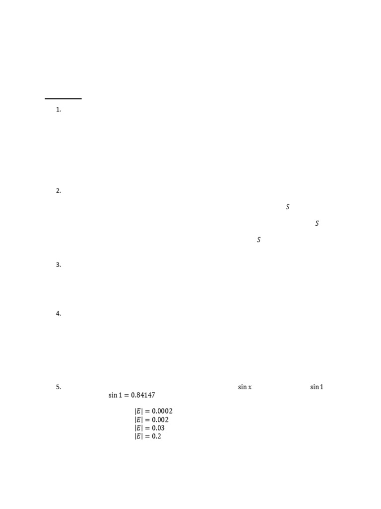 Mec E 390 Sample Midterm 1 PDF | PDF | Numerical Analysis | Applied ...