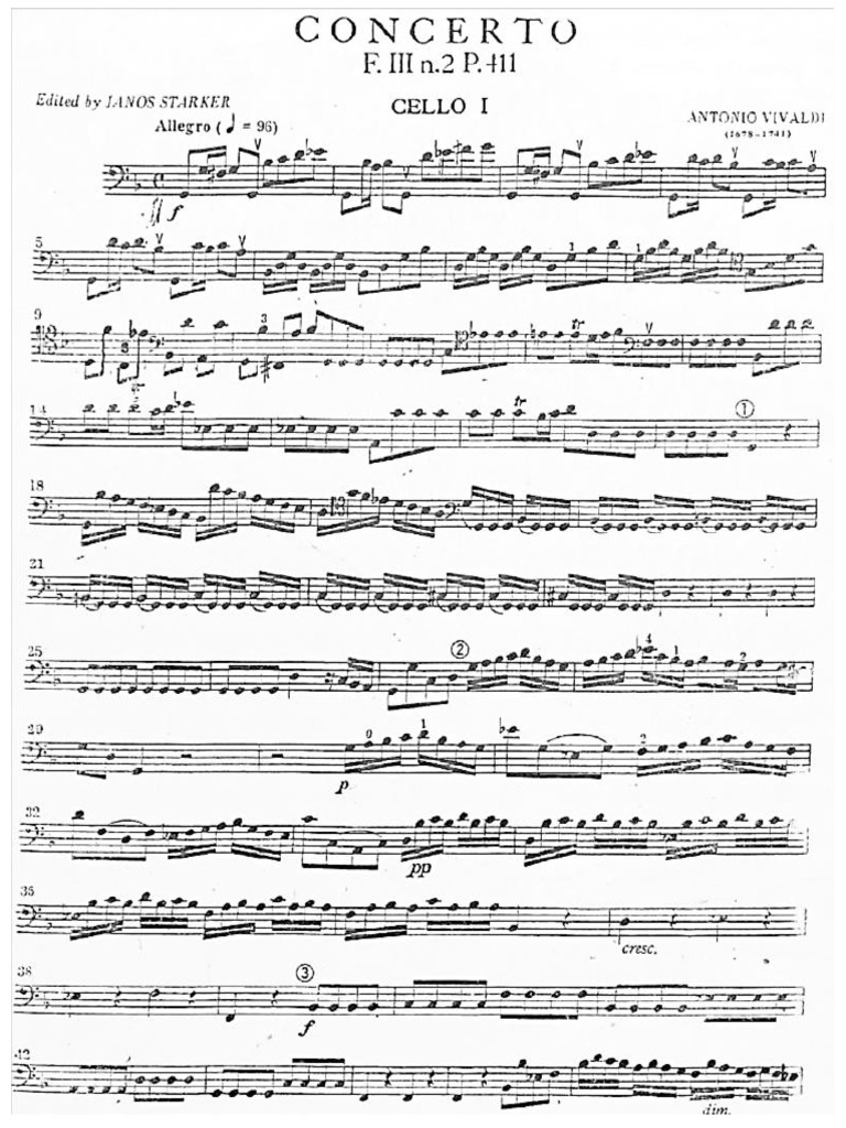 Concerto 2 Cellos Vivaldi | PDF