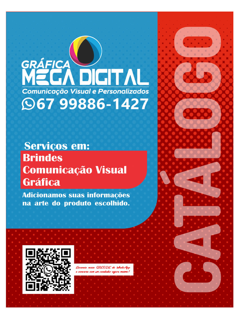 Catalogo Grafica Mega Digital Comunicação Visual e Brindes | PDF