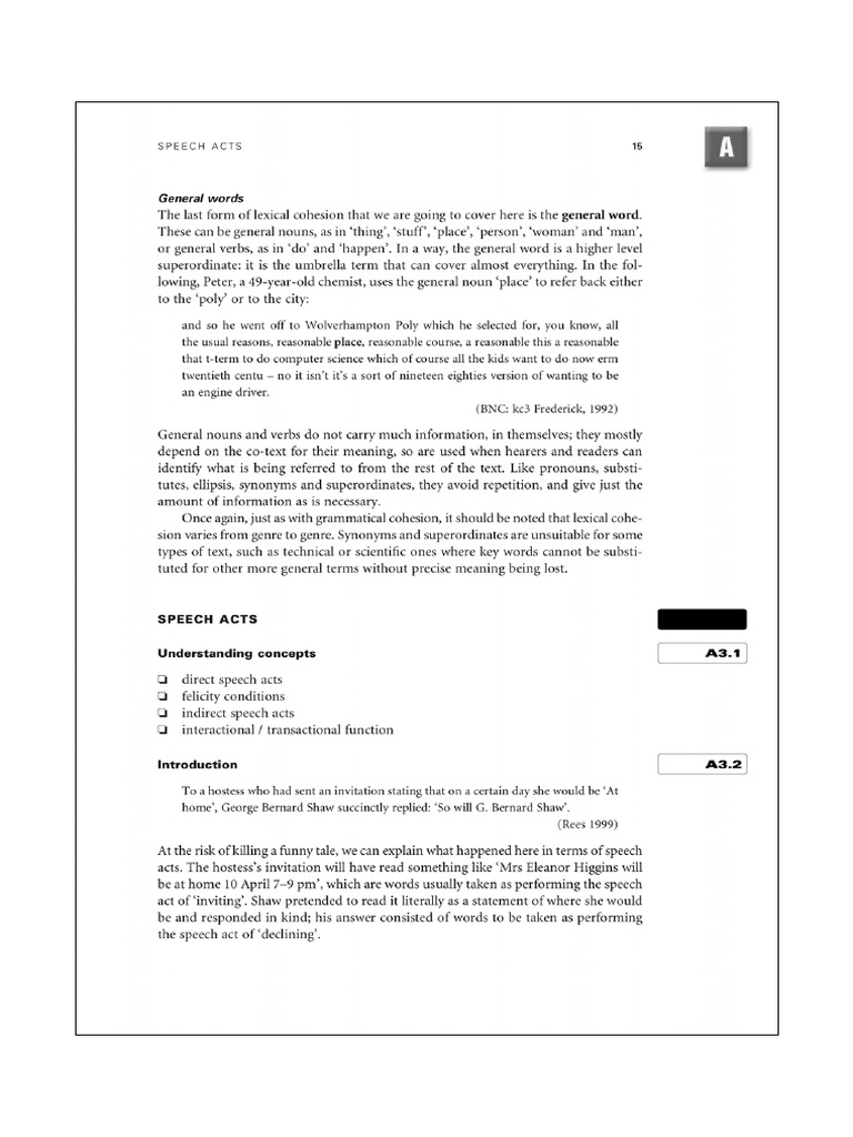 Pragmatics and Discourse Resource Guide | PDF | Foreign Language Studies