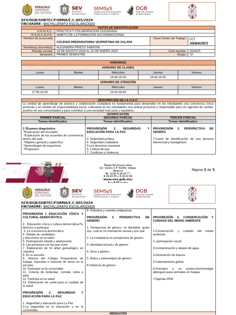 Encuadrevsf - 1d-Sev-Dgb-Subtec-Forma-E.c-005-2024-Alejandra - Prieto - Sabatini 2 | PDF | Salud ...
