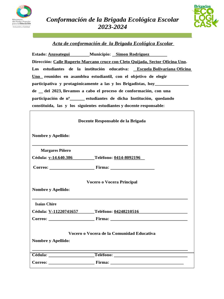 BRIGADAS | PDF | Estilo de vida