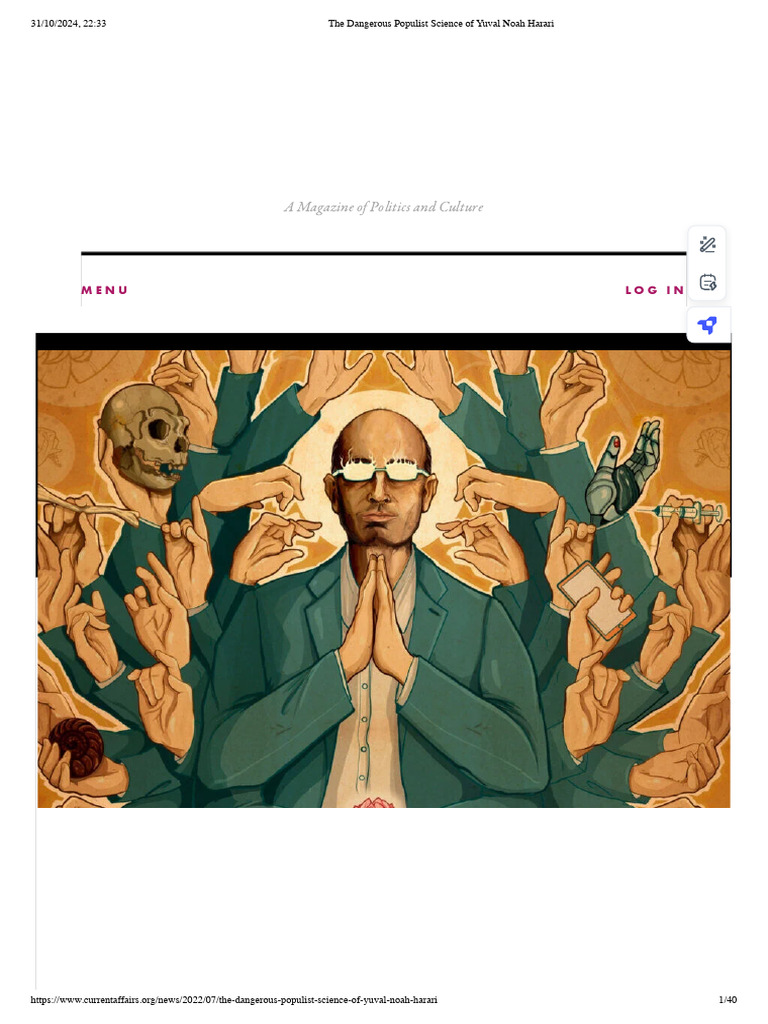 The Dangerous Populist Science of Yuval Noah Harari | PDF