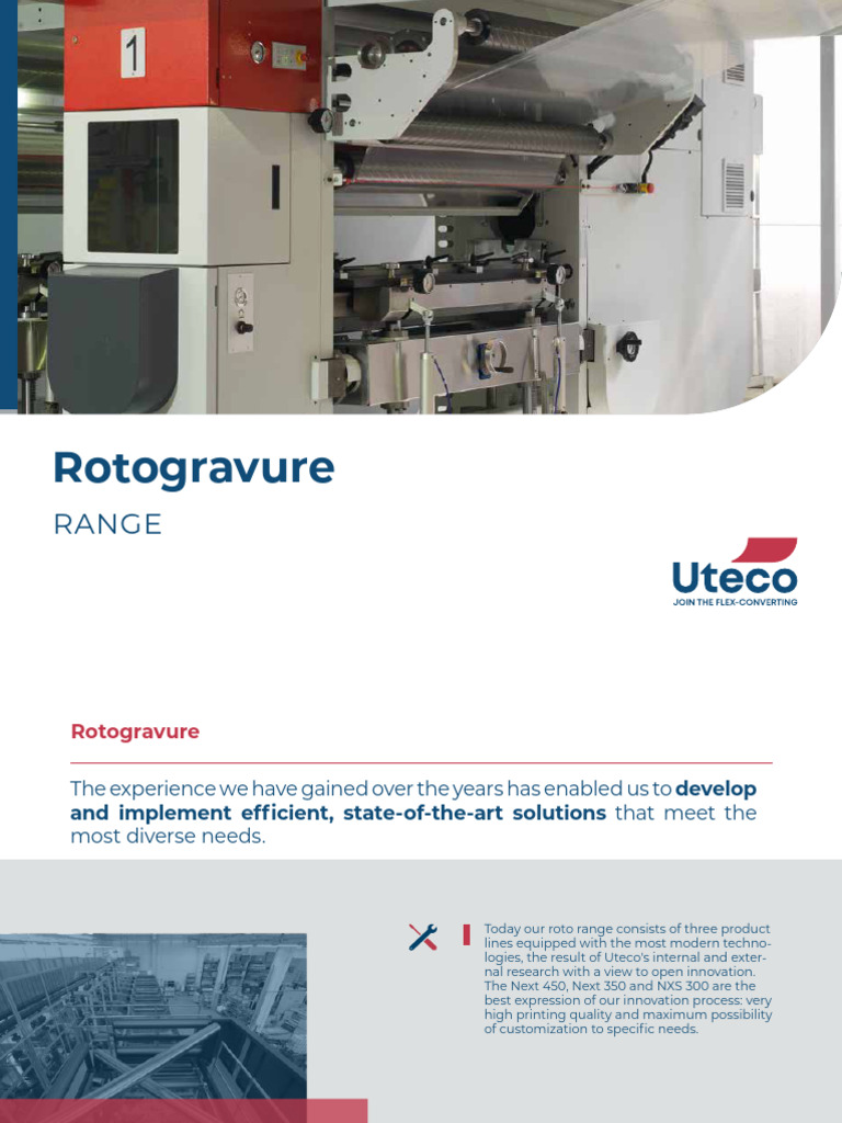 Uteco Brochure Roto | PDF | Computers