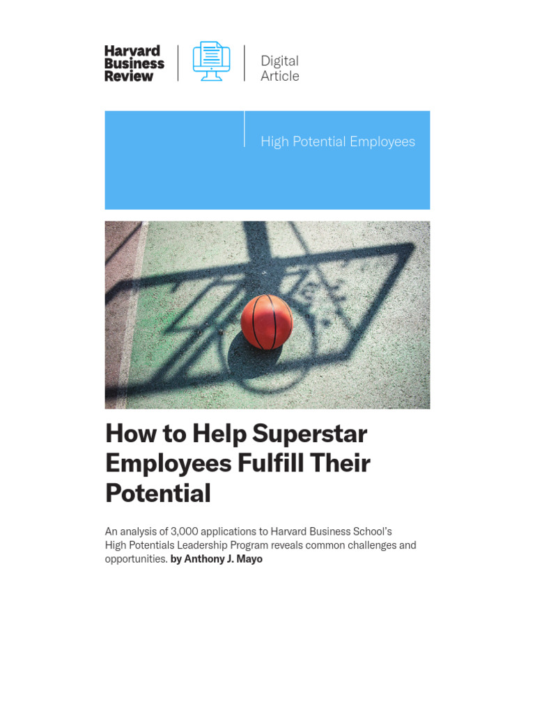 High Potential Employees H07i7d-Pdf-Eng | PDF | Leadership | Emotional ...