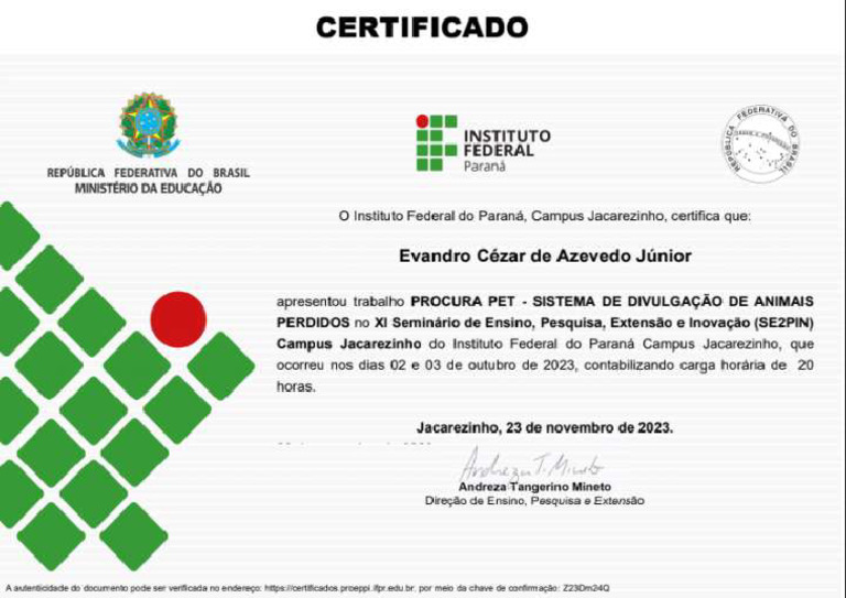 Apresentação Trabalho Sepin 20233 | PDF