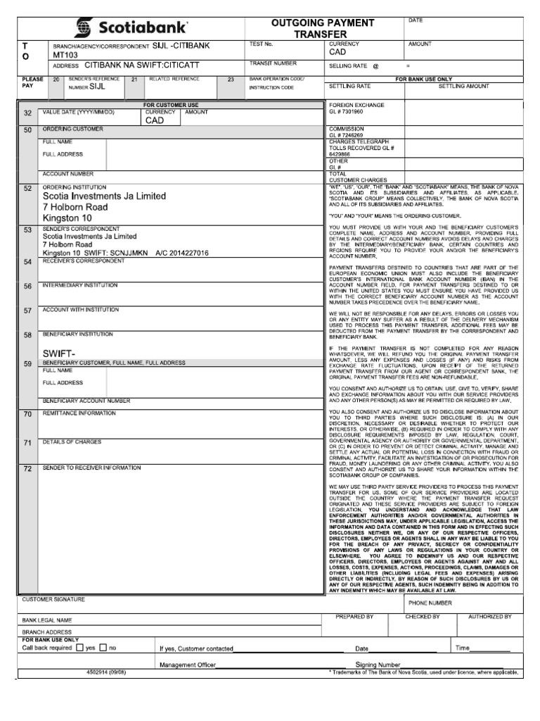 Wire Transfer COnfirmation | PDF