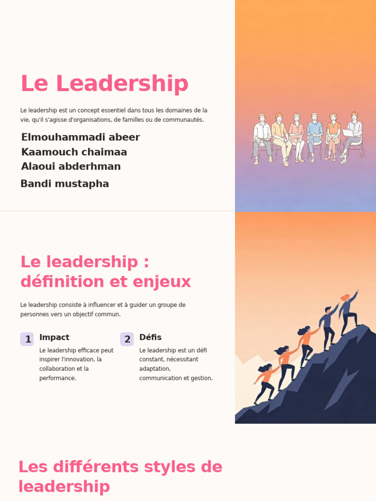 Le-Leadership - PPTX 20241026 214037 0000 | PDF | Direction ...