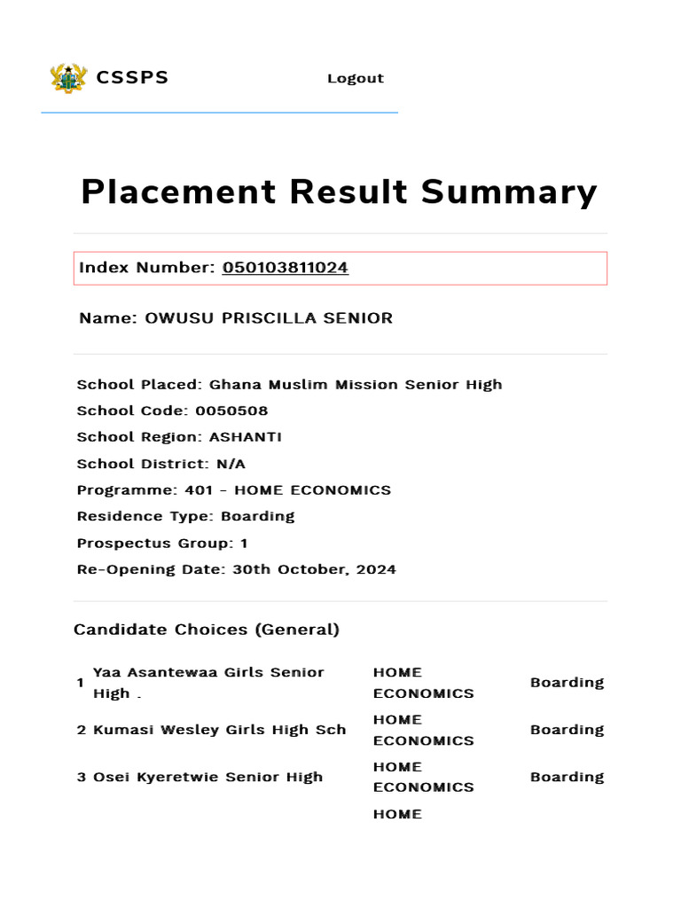 Cssps - Portal | PDF