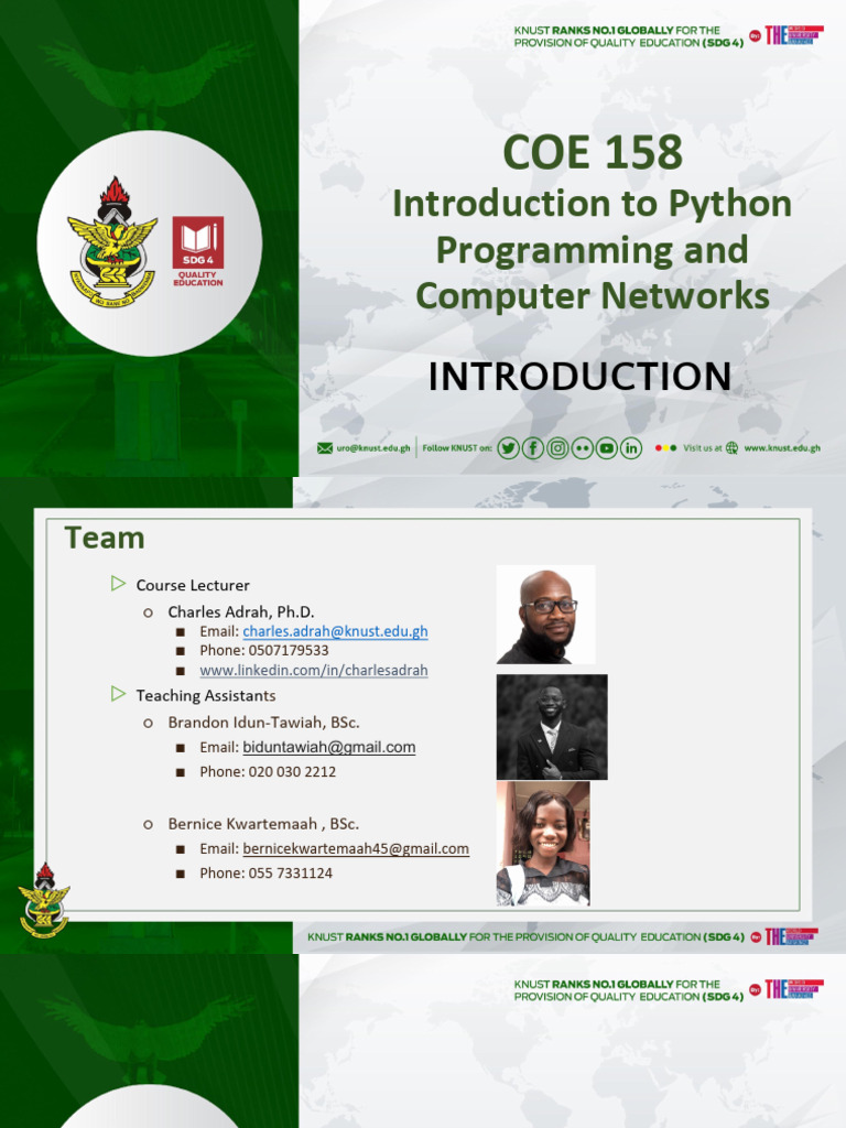 01_Intro and Organization-1 | PDF | Internet Protocol Suite | Computing